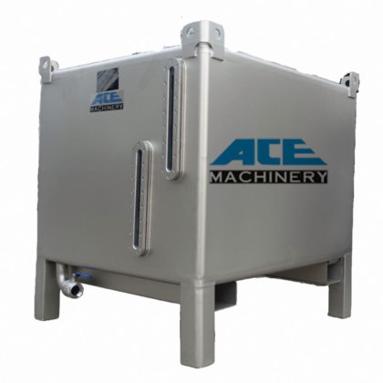 Ace Totes 100 Gallon 350Gallon Oil And Gas Tote Stainless Steel ...