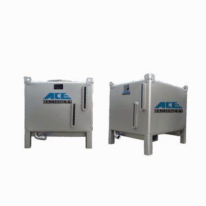 Ace Sus304 Ibc Rice Container Rectangular Polishing Large Taper ...