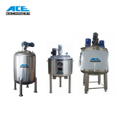 Multi Functional 100L-500L Liquid With Agitator Electric Heating Vessel ...