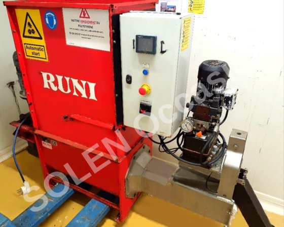 2017 Polystyrene compactor RUNI in Tremblay-les-Villages, Centre-Val de ...