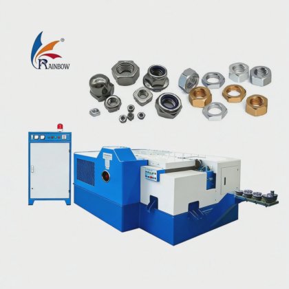 7 Stations Nuts and Bolts Making Machines for Hex and Flange Nuts in ...