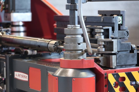 ABM 50 CNC automatic mandrel tube bender in Sens-de-Bretagne, France