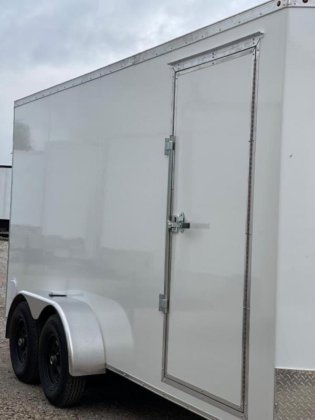 2023 CellTech NEW 7X16 V-NOSE ENCLOSED TRAILER CARGO TRAILER COMMERCIAL ...