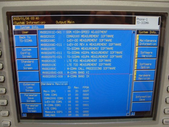 Anritsu Mt8820c Radio Communication Analyzer With Lte Fdd Tdd