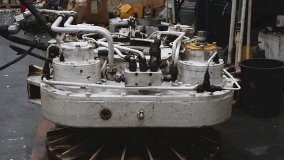 Odim Gear box 4M7000 for Streamer Winch in Esbjerg, Denmark