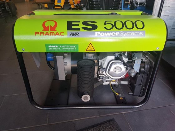 Pramac ES 5000 THI AVR/Genset/Gasoline/230V+400V/Generator in ...