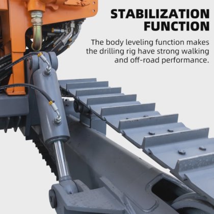 Drill rig Machine Pneumatic Mining Blasting Hole DTH Drill Rig Mobile ...