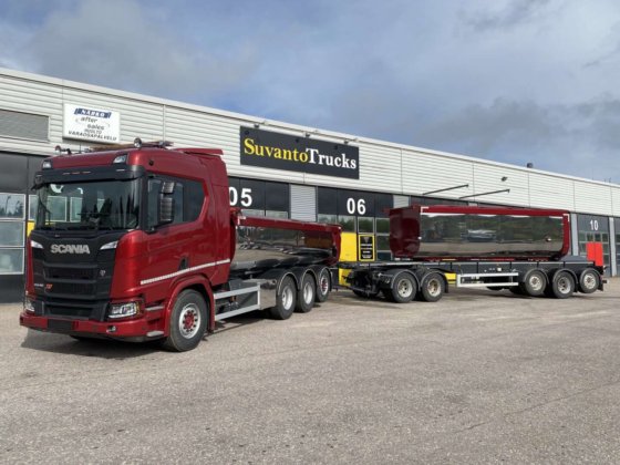 2023 Scania R540 XT 8X4 in Tampere, Finland