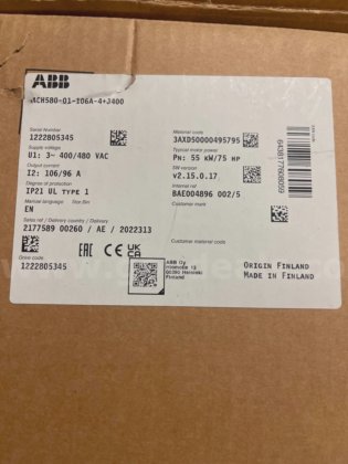 ABB Ultra low harmonic ABB VFD in Fairfax, VA, USA
