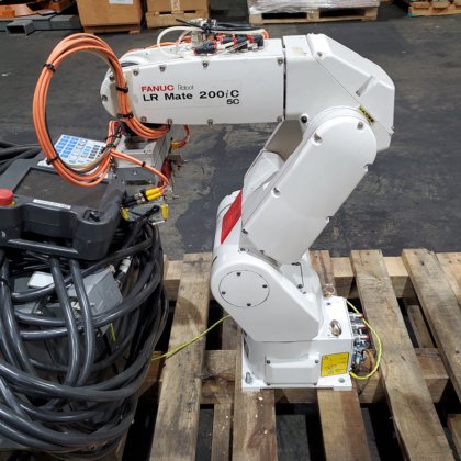 FANUC LR Mate 200iC 5C Robot w/ R30iA Mate Controller in Pontiac, MI, USA
