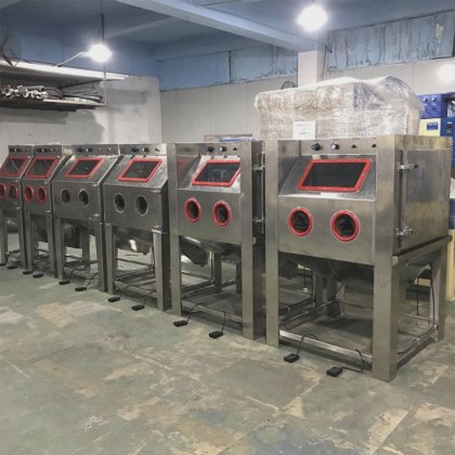 Glass Sand Blasting Machine Dry Type Sand Blaster Mini Sandblasting ...