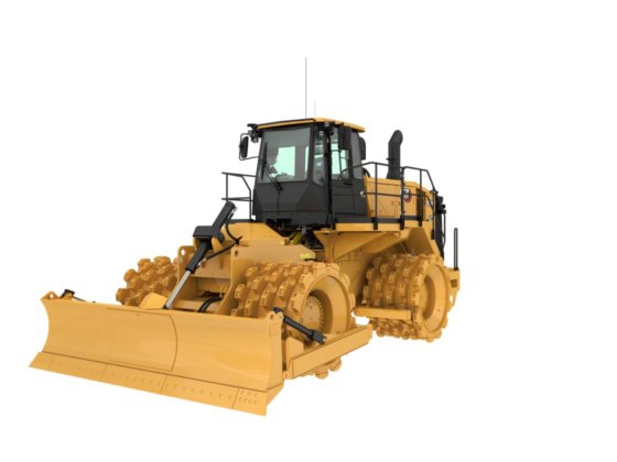 Cat 825K in Djibouti