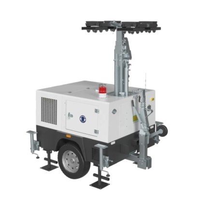 One Hybrid with Six Auxiliary lighting tower in Shanghai, China