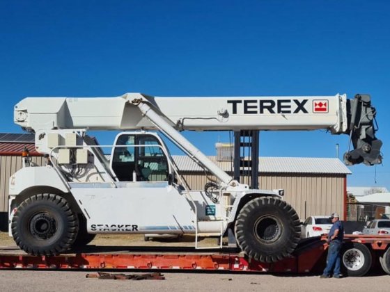 2004 TEREX, TR45 CONTAINER HANDLER, REACH STACKER 99.000 LBS CAPACITY ...