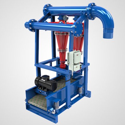 Desander for Oil and gas drilling mud circulating system in Xi'an, China