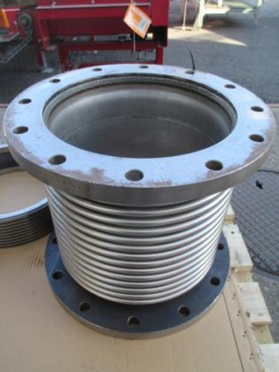 Axial pipe compensator flange design #3461 in Tatabánya, Hungary