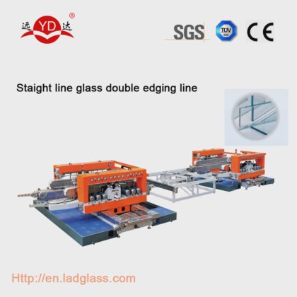 Fast Glass Double Edging Production Machines Lines in Guangdong, China
