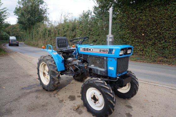 Iseki TX2160 compact tractor in Rowde, United Kingdom