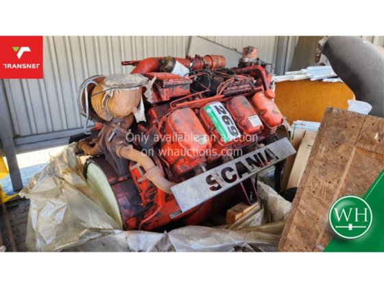 RTG Scania Engine Scrap in South Africa