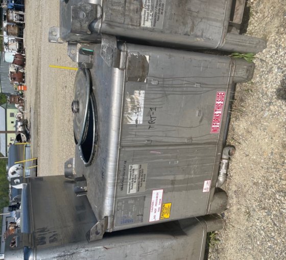 300 Gallon (1,135 Liter) Stainless steel IBC Tank/Tote in Pedricktown ...