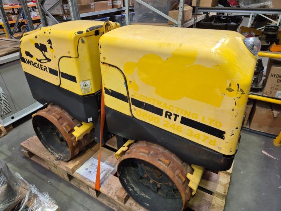 Pre-owned Wacker RT Remote Controlled Trench Roller in Christchurch ...