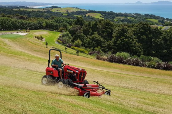 Steiner 450 Turf Tractor/Slope Mower in Christchurch, New Zealand