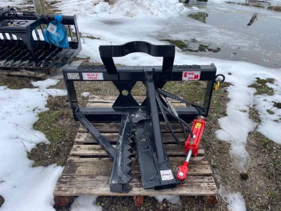Easy Man tree Shear - Skidsteer & Quick Attach, Almost New in West ...