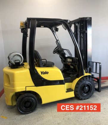 Yale Pneumatic Propane Forklift GLP050 in Ontario, CA, USA