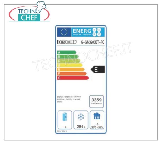 Forcold - Freezing Table-Freezer 3 Doors with Backsplash, Temp.-18°/-22 ...