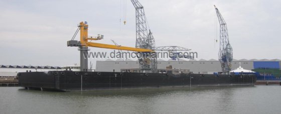 2012 DB 447 Offshore Deck Barge with Ballast System in Sydney, Nova ...