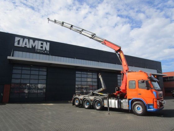 2011 Volvo FM 460 FM 460 8x4 ( Tridem ) Palfinger PK 23002 + Pallift ...