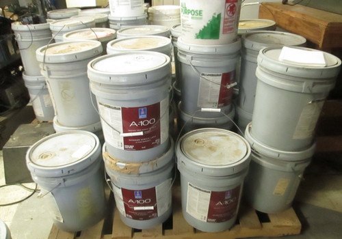 Sherwin Williams A-100 Exterior Acrylic latex Flat Extra White 5 Gallon ...