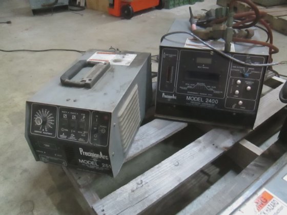 Precision Arc Tig Welding Set up Models: 2400 Controller, 251 Power ...