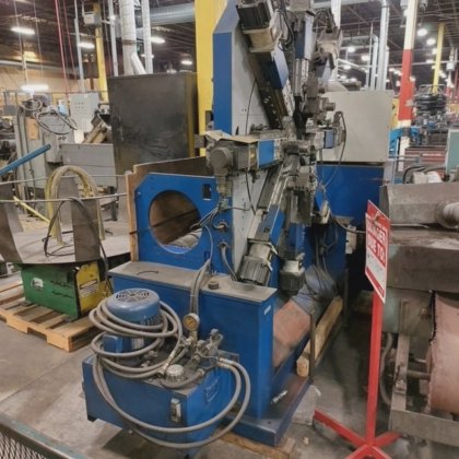 Simco Model CVF-640 10 Axis CNC Multi Slide Forming Machine New 1998 in ...