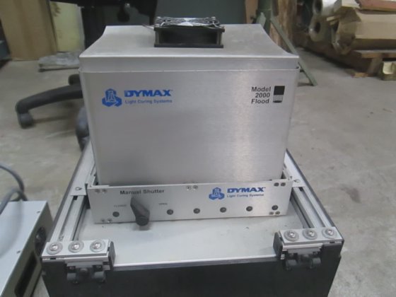 Dymax Model 2000 Flood UV Light Curing Complete System in Watertown, CT ...