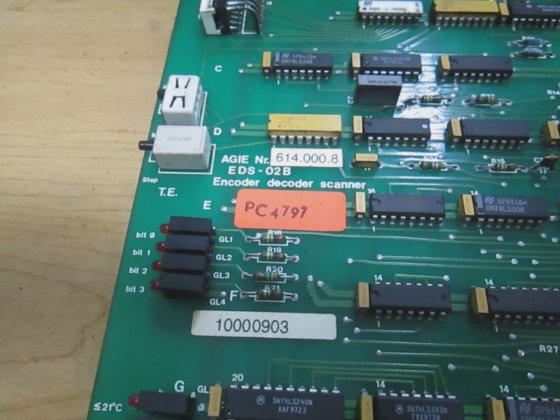 Agie EDS-02B 614.000.8 Encoder Decoder Scanner in Watertown, CT, USA