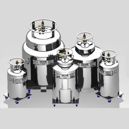 Vertical Liquid Helium Dewar 500L for Laboratory Magnet System NMR MRI ...