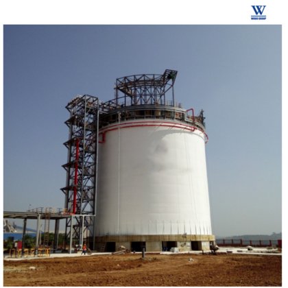 Petrol Fuel Diesel Tank Ground-Supported Liquid Storage Tank EPC ...