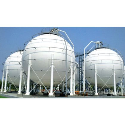 EPC 2000MT 3000MT LPG LNG CH4 LCO2 Cryogenic Liquid Gas Storage Ball ...