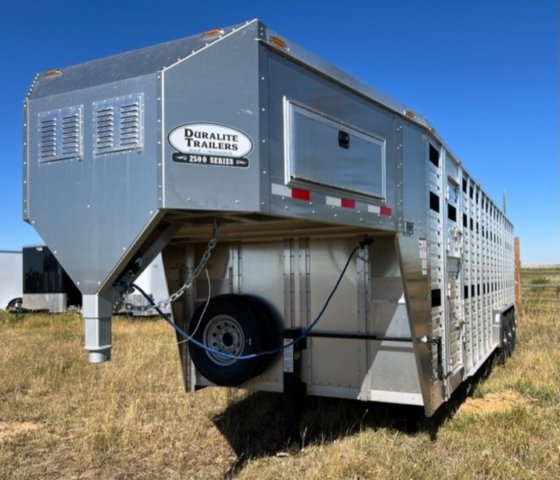2023 Duralite Double Deck Aluminum Stock Trailer in Strathmore, Alberta ...
