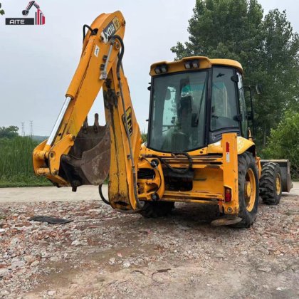 Earth-Moving Excavating Loader Original Jcb 3cx with 4 Driver Motor ...
