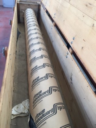 Kusters spare rolls 3400mm S-roll in Como, Lombardy, Italy