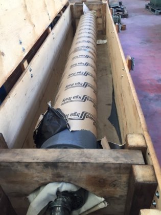 Kusters spare rolls 3400mm S-roll in Como, Lombardy, Italy