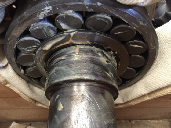 Kusters spare rolls 3400mm S-roll in Como, Lombardy, Italy