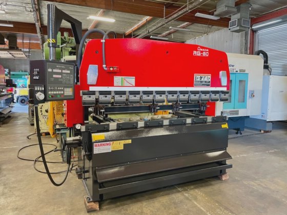 Amada RG-80 in Pico Rivera, CA, USA