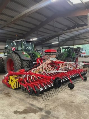 2022 Pöttinger dril combination Aerosem + Lion in Preetz, Schleswig ...