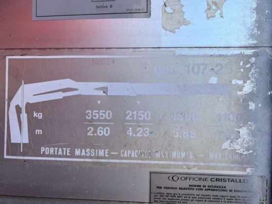 1993 Renault Midliner 230 Midliner M230 Pritsche 4.55m mit Kran 4x2 ...