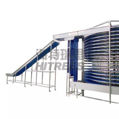 Industry Commercial IQF Blast Freezer Bakery Fruits Vegetable Roller ...