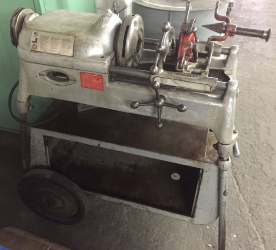 Ridgid Automatic Pipe Thread / Threading Machine, Model #801 in ...