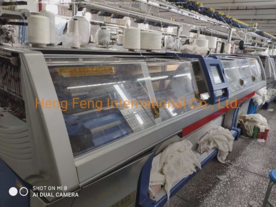 Stoll Cms 822 E6.2/ E3.5.2 Flat Knitting Machine Type: 574000 Year 2008 ...